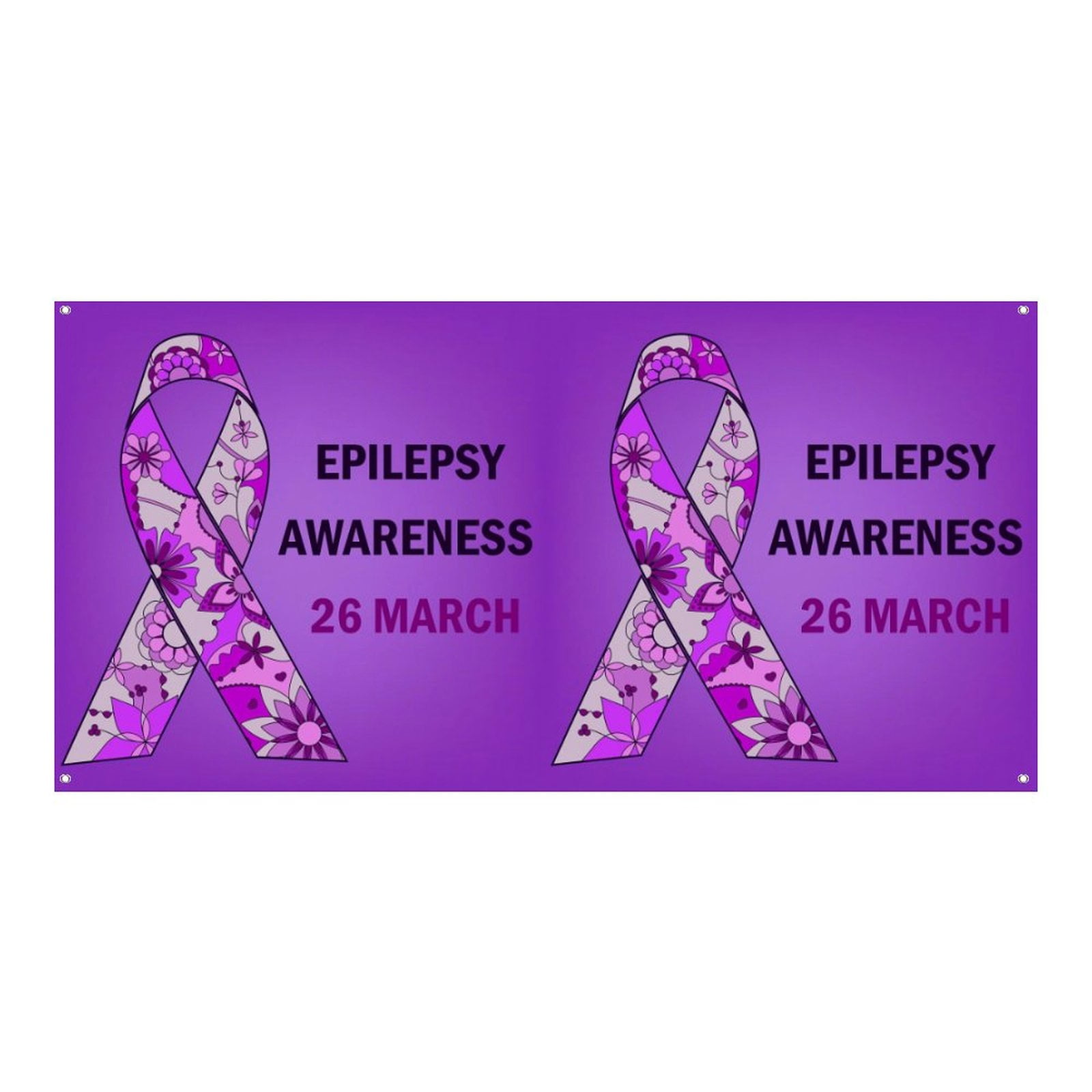 Epilepsy Awareness Month Banner Flag Photography Background Outdoor ...