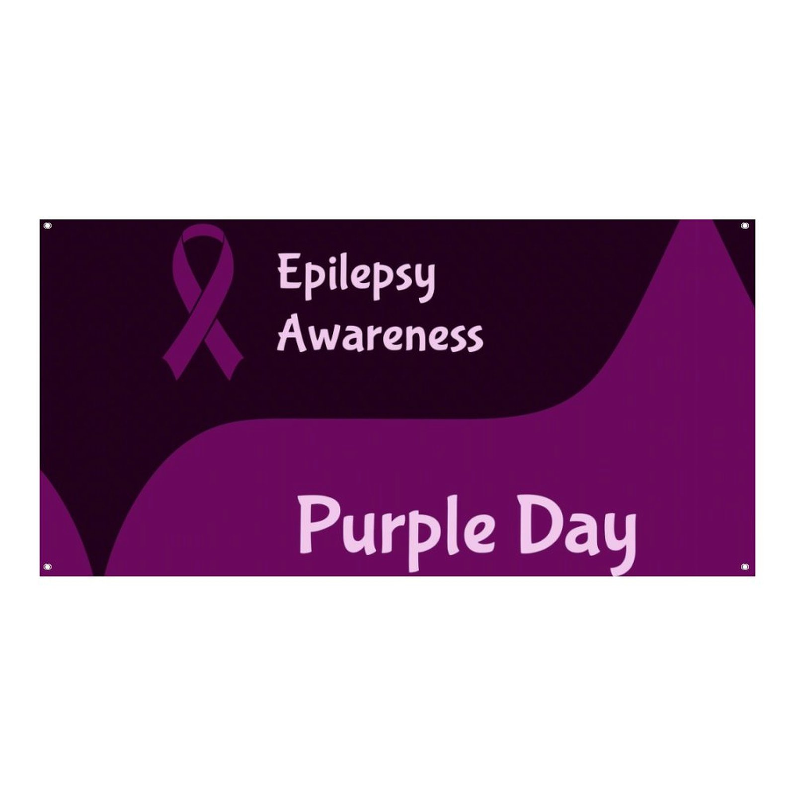 Epilepsy Awareness Month Banners Flag Hanging Backdrop Sign Wall ...