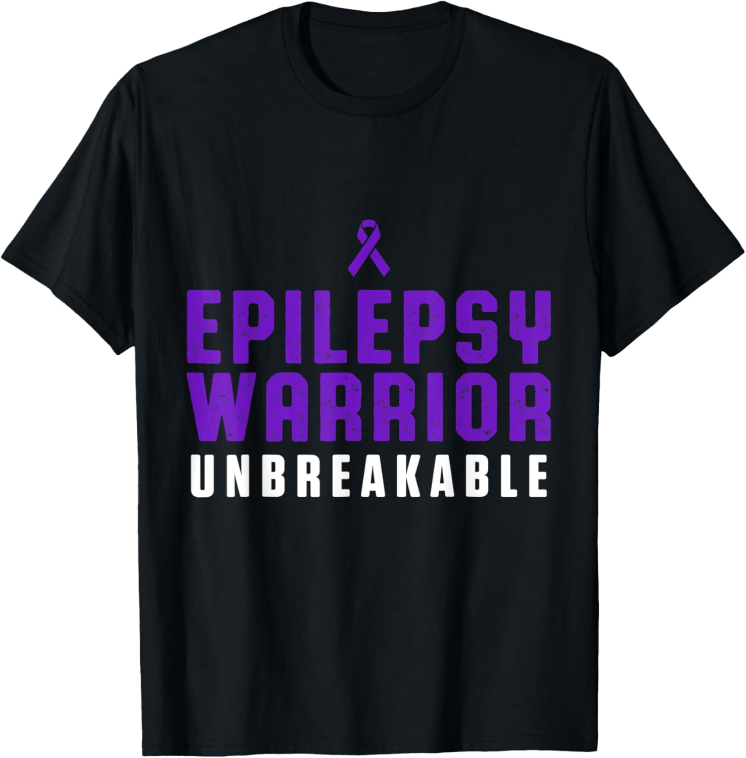 Epilepsy Awareness Patients Fun Epileptic Warrior Survivor T-Shirt ...