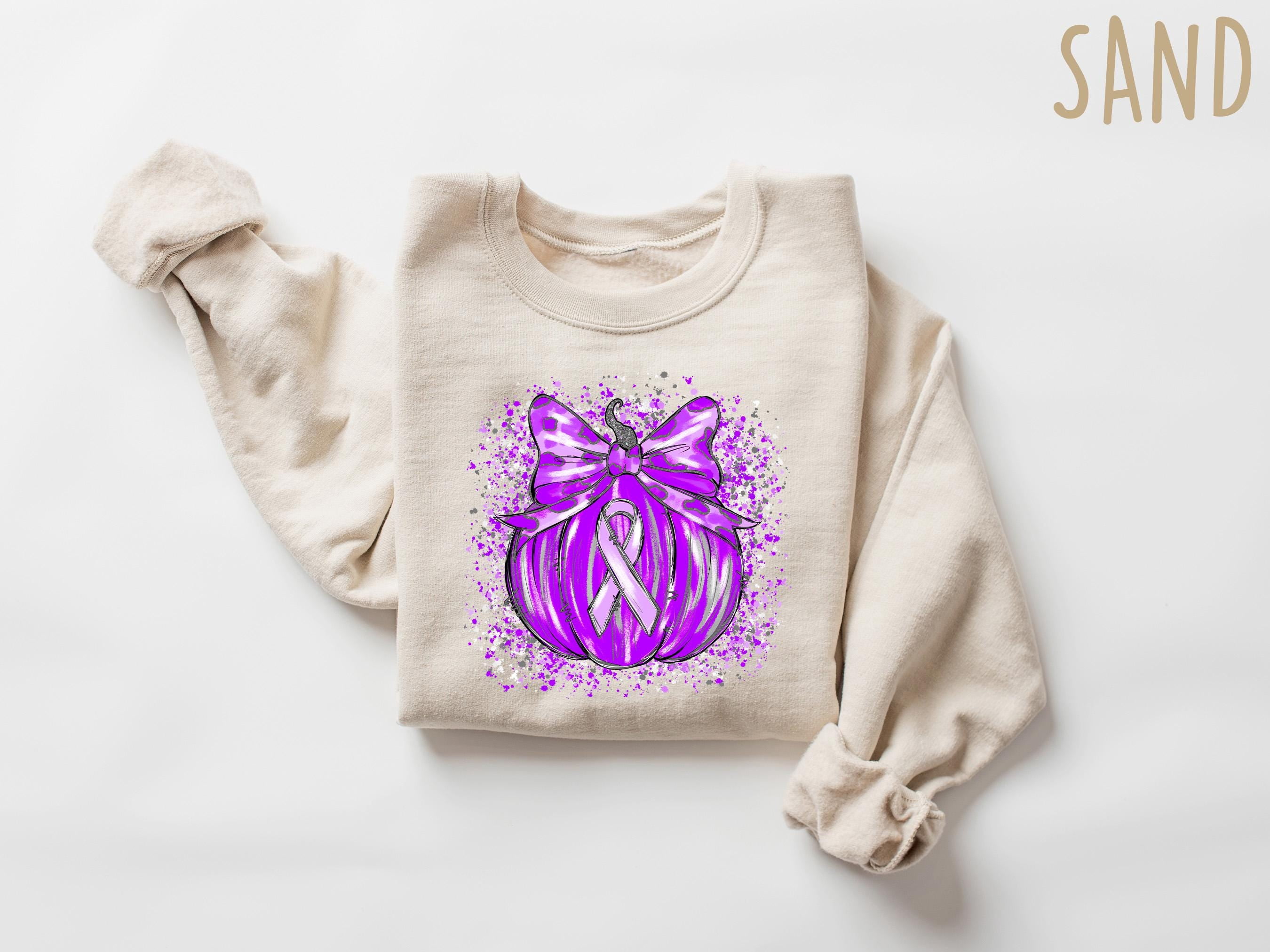 Epilepsy Awareness Pumpkin Sweatshirt, Support Squad Epilepsy Awareness ...
