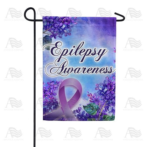 Epilepsy Awareness Purple Ribbon Support Cause Outdoor Display Accent ...