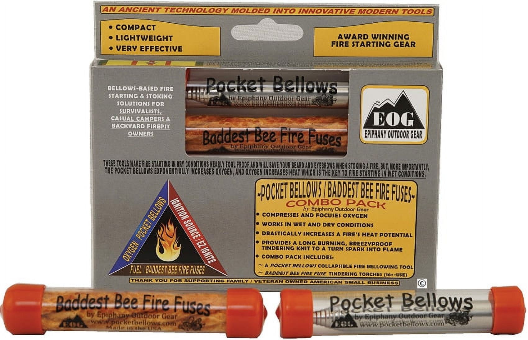 Epiphany Outdoor Gear Pocket Bellows: Compact and Collapsible Fire ...