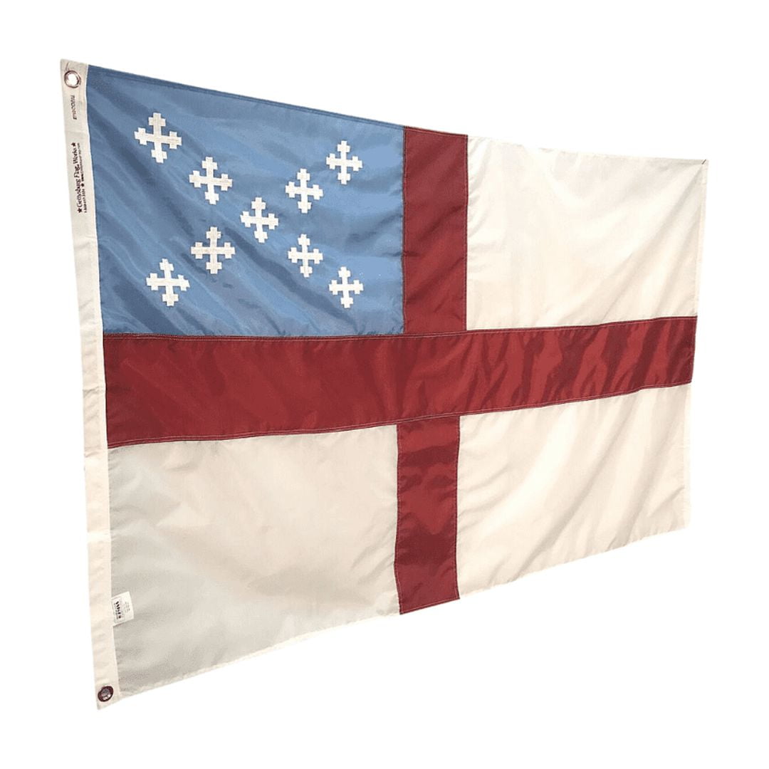 Episcopal Outdoor Flag - 3x5' - Header and Grommet - All Weather Nylon ...