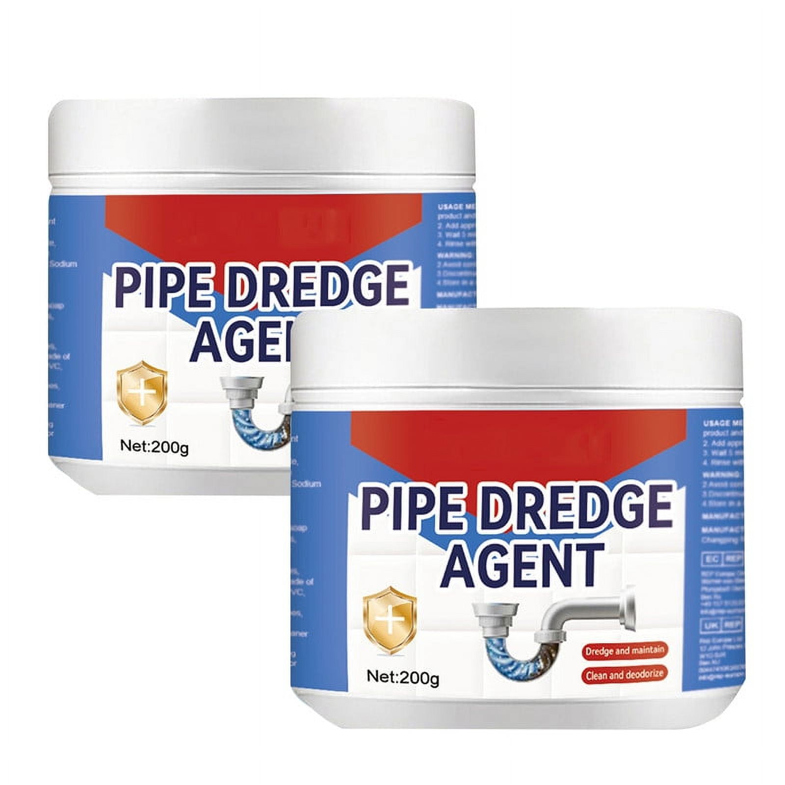 Epocak Powerful Pipe Dredge Agent, Powder Agent for Kitchen Toilet ...