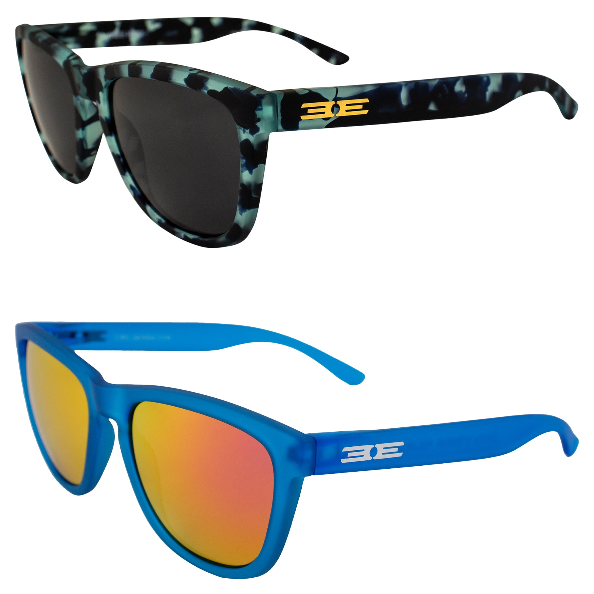 Epoch Eyewear Vibe Polarized Sunglasses Women Men 2 Pairs Blue Demi w ...