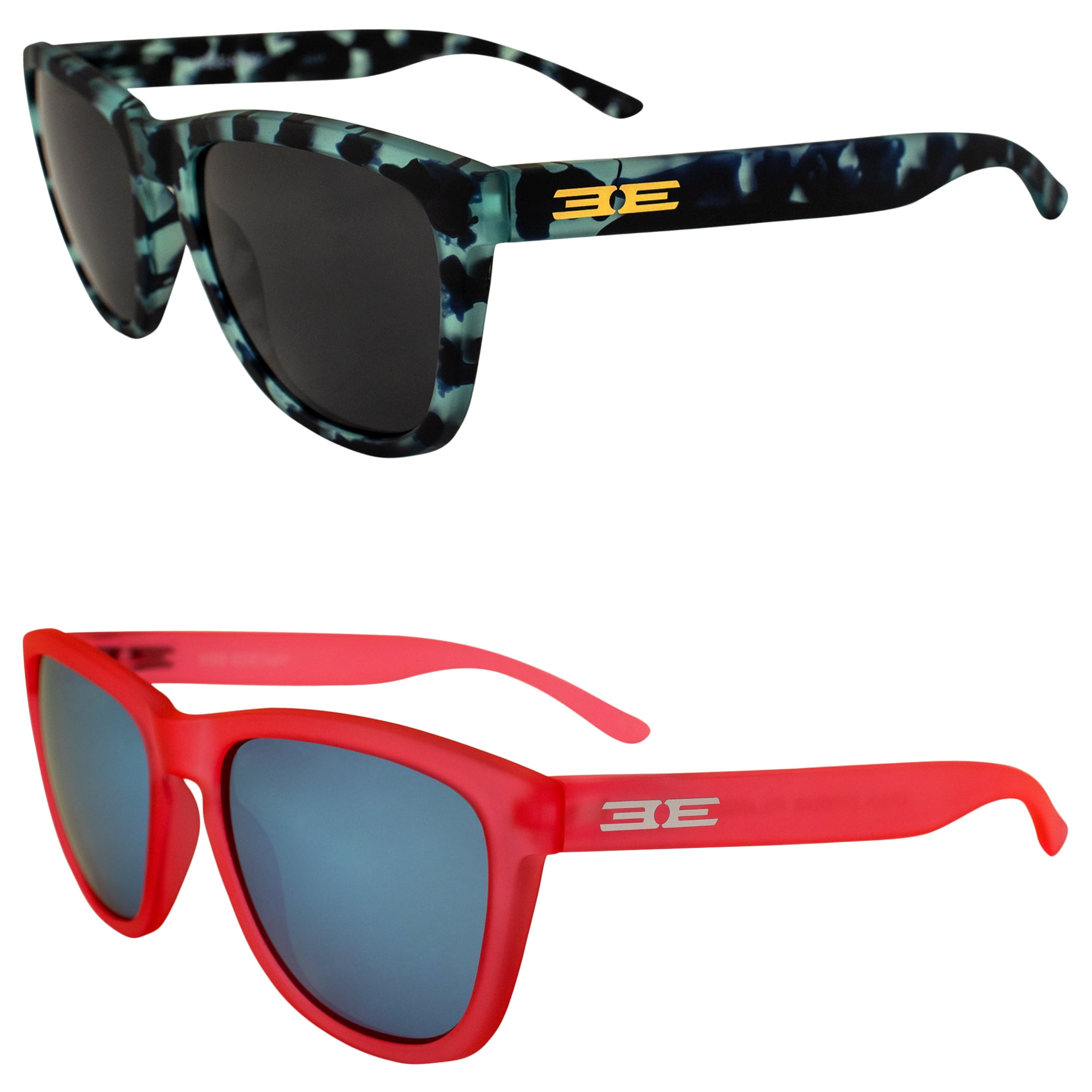 Epoch Eyewear Vibe Polarized Sunglasses Women Men 2 Pairs Blue Demi w ...
