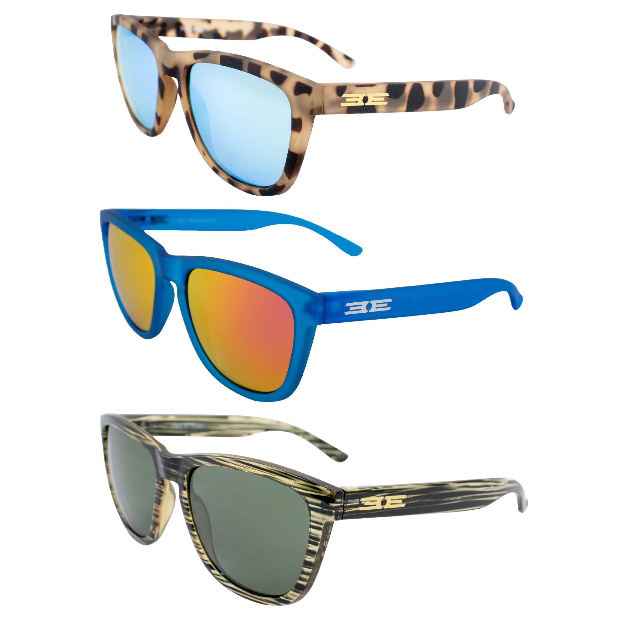 Epoch Eyewear Vibe Polarized Sunglasses Women Men 3 Pairs Cream Demi w ...