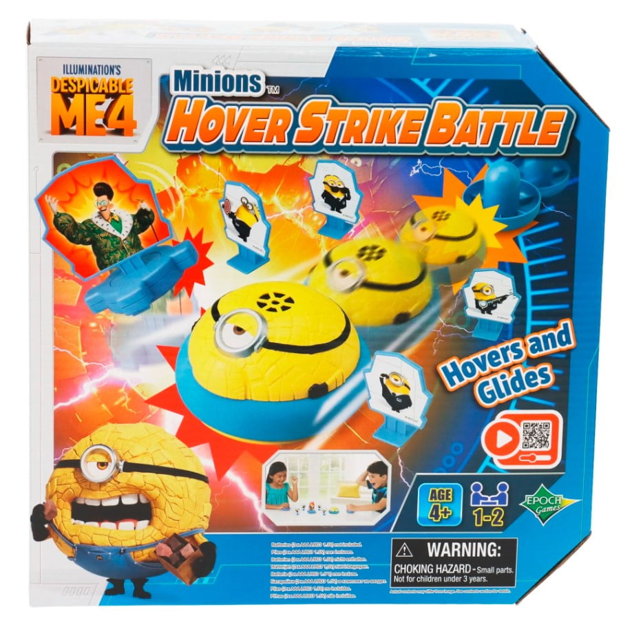 Epoch Games Minions Hover Strike Battle, Tabletop Action Game for 1-2 ...