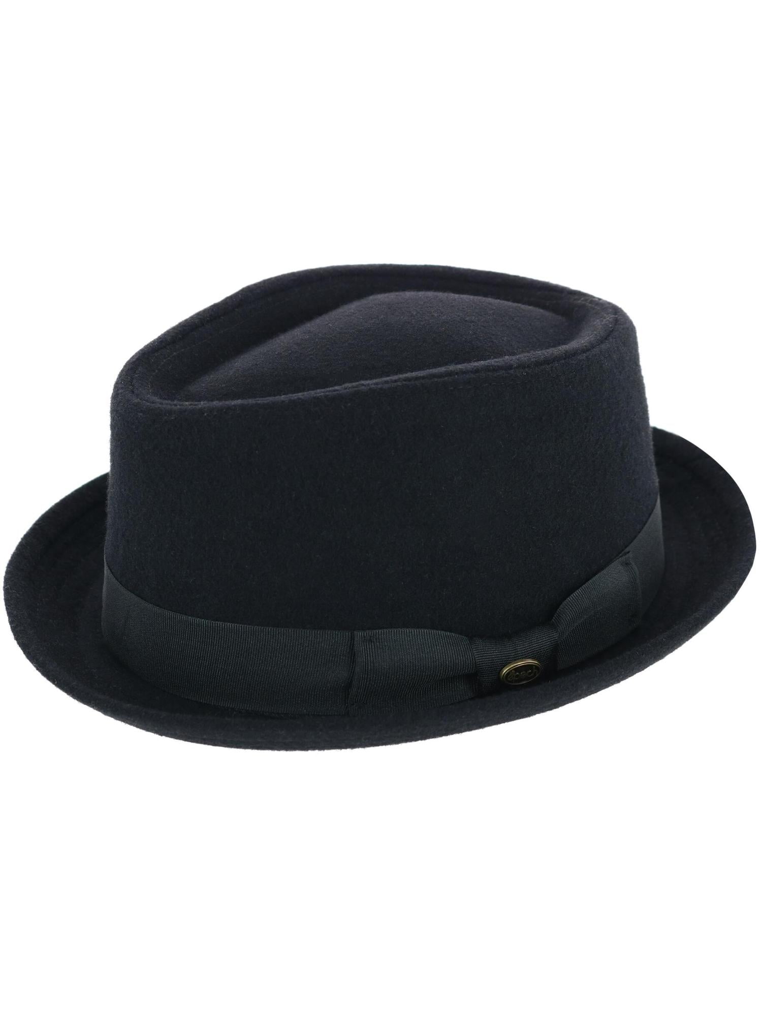 Epoch Hats Company Diamond Shape Wool Fedora with Grosgrain Hatband ...