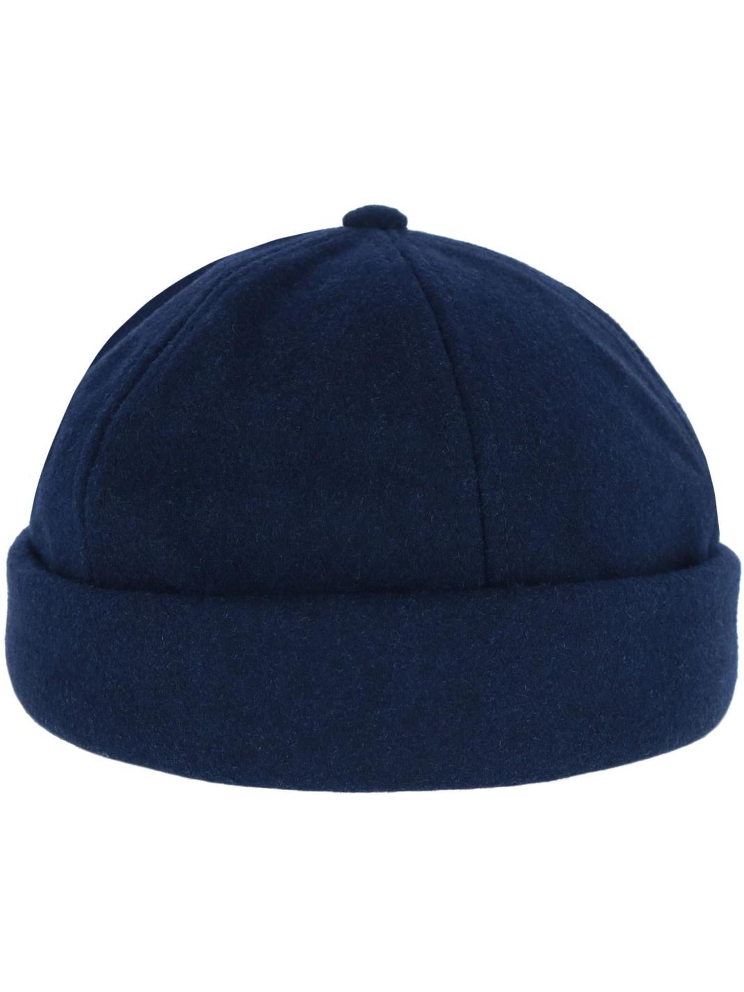 Epoch Hats Company Rolled Cuff Fisherman Wool Winter Cap (Men ...