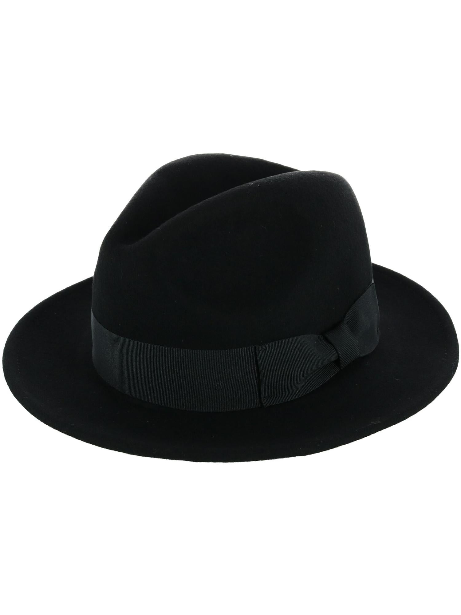 Epoch Hats Company Wool Felt Fedora with Grosgrain Bow Hatband (Men ...
