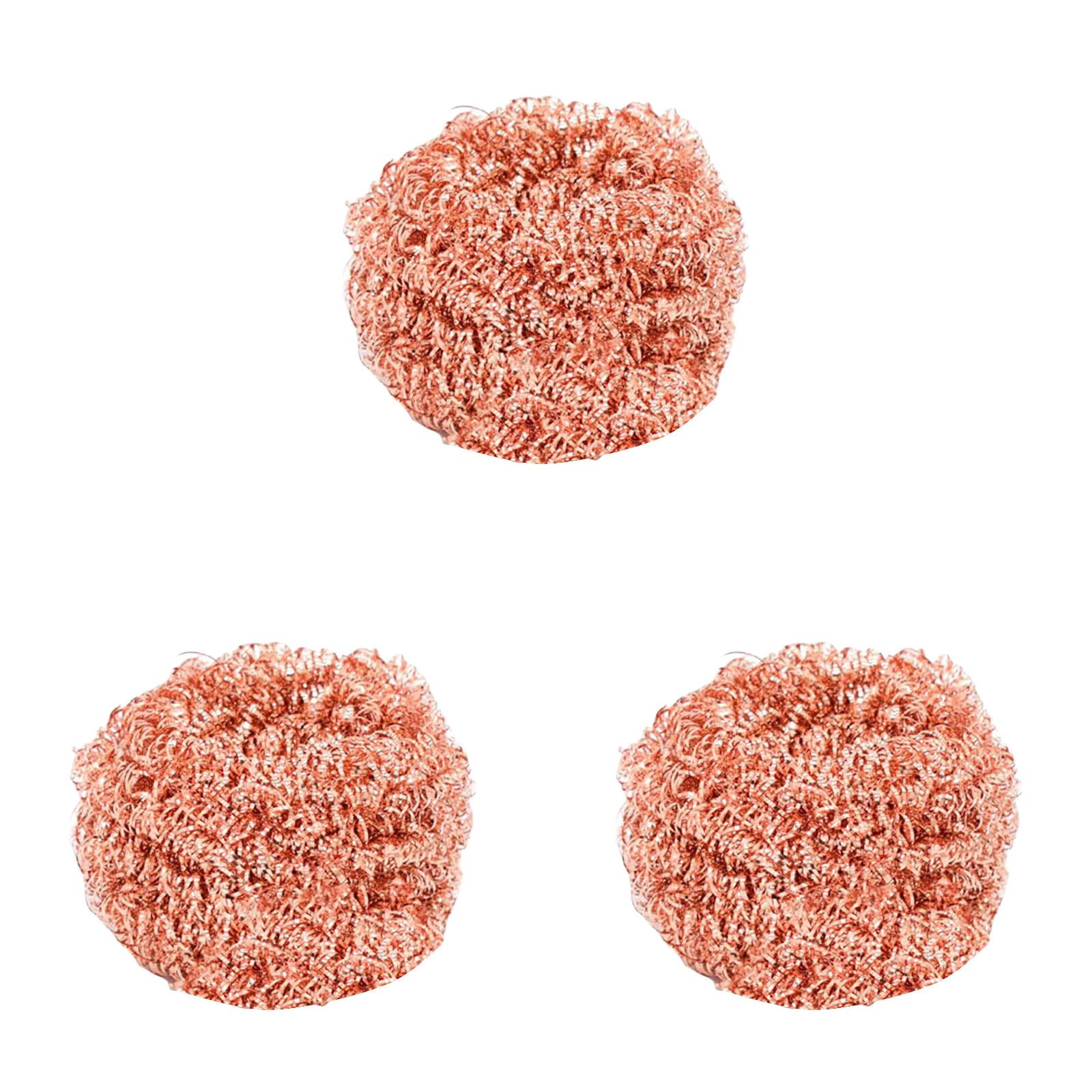 Eponge Cuivre 2/4/6 Pcs Gratounette Cuivre Eponge En Cuivre Pour ...
