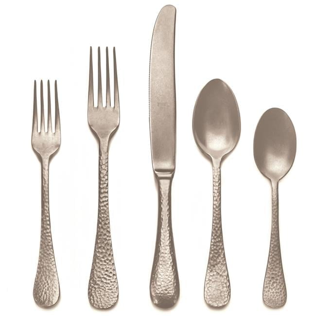Epoque Pewter Flatware Set, Champagne - 20 Piece - Walmart.com