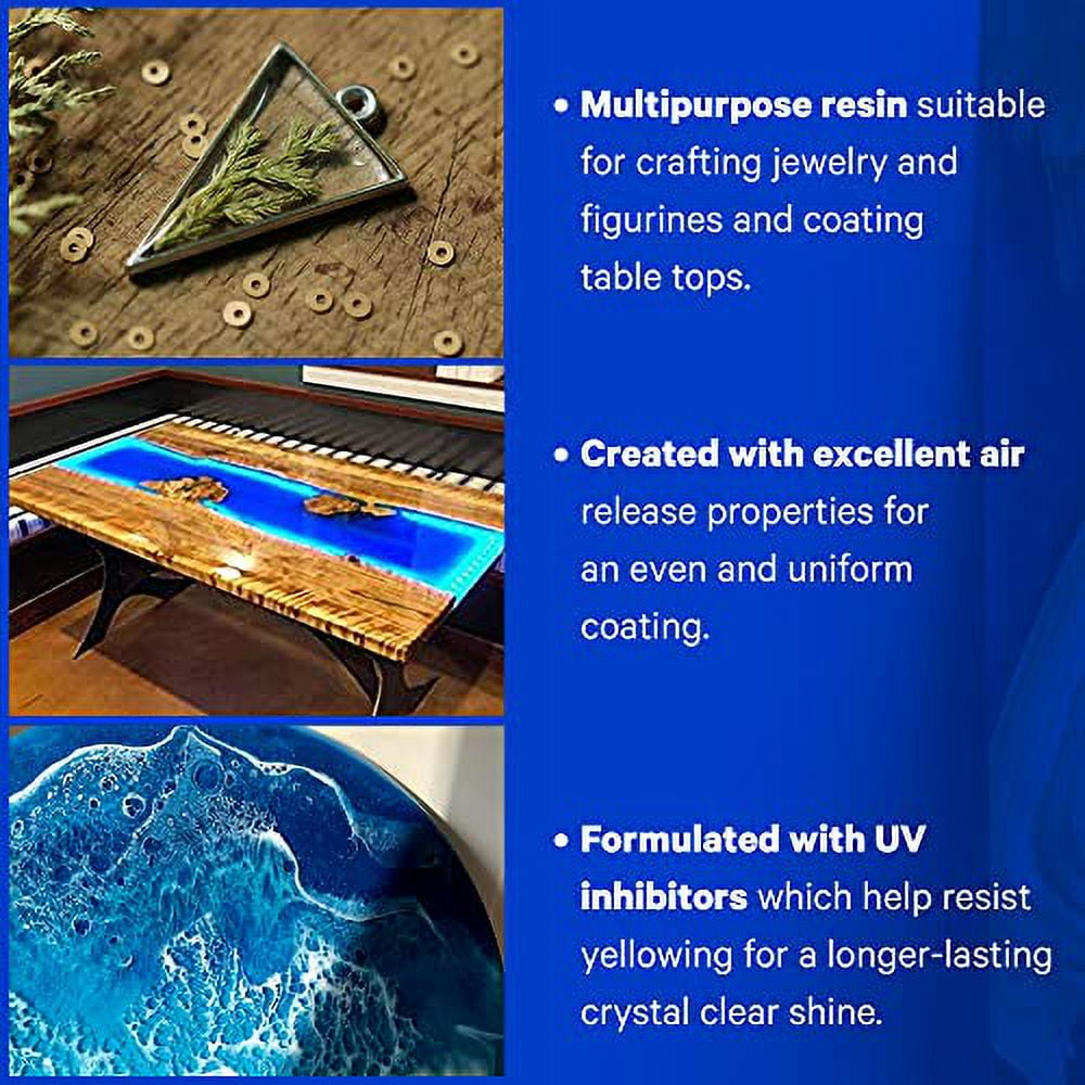 Epox-It 80 Clear Epoxy Resin Kit, for Beginners & Experts Alike - Clear ...
