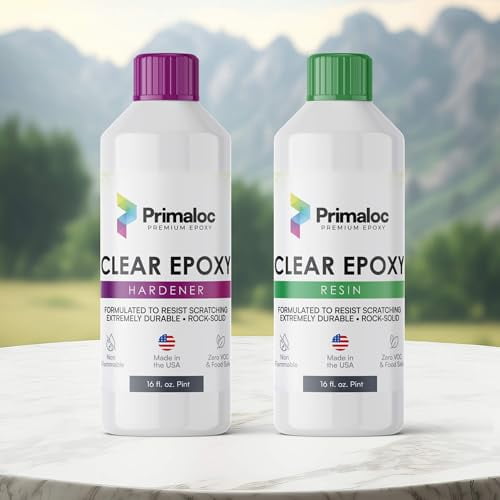 Epoxy 1 Quart Kit (16oz Resin + 16oz Hardener) for Tables, Bar ...