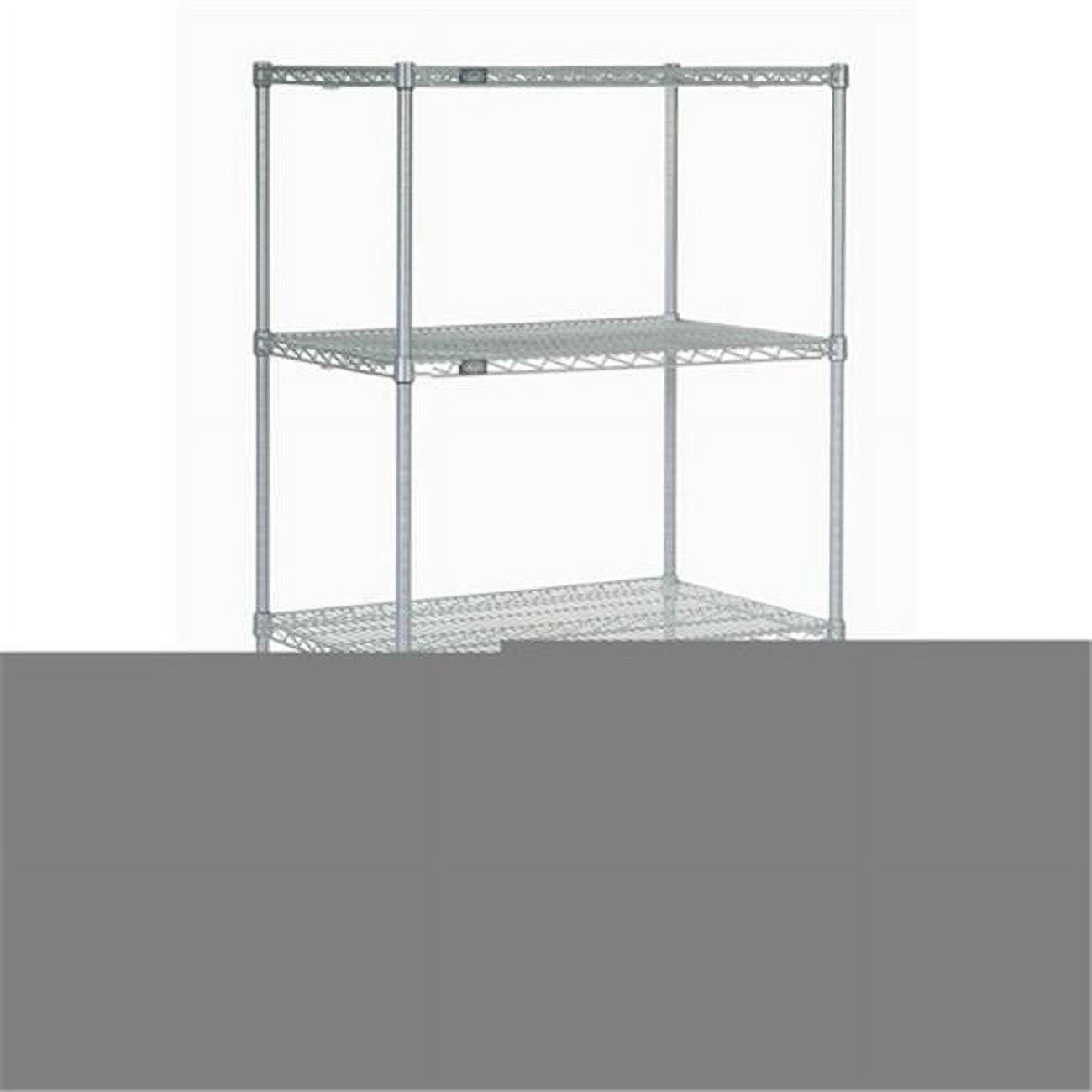 Epoxy 24 x 36 x 74 in. Starter Shelf Unit, Silver - Walmart.com