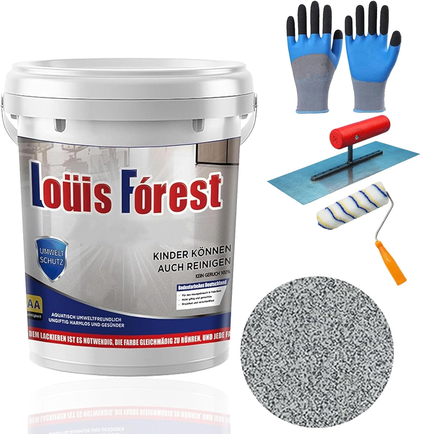 Epoxy Colored Sand Floor Paint, 2025 New Louis Forest Epoxy Floor Paint ...