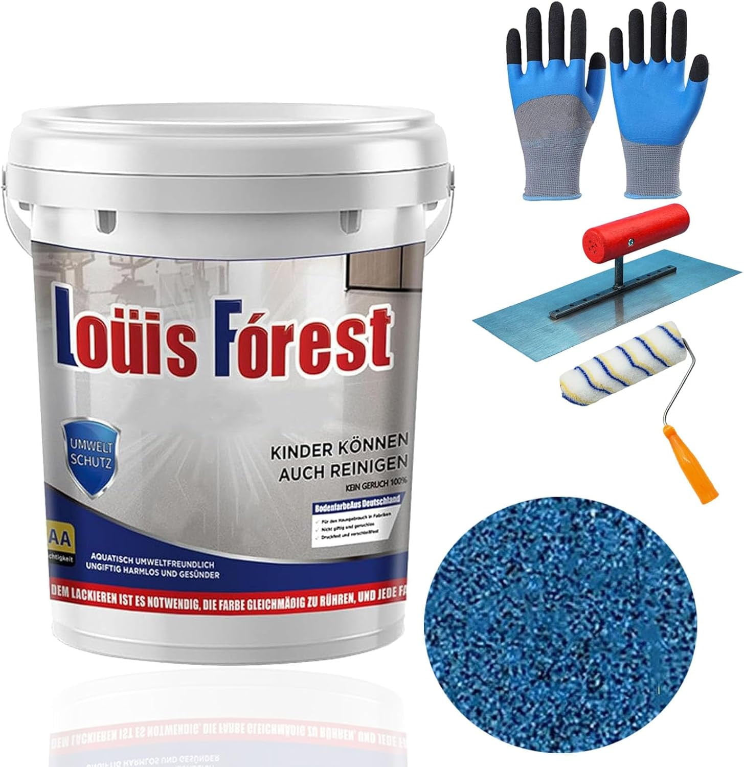 Epoxy Colored Sand Floor Paint, 2025 New Louis Forest Epoxy Floor Paint ...