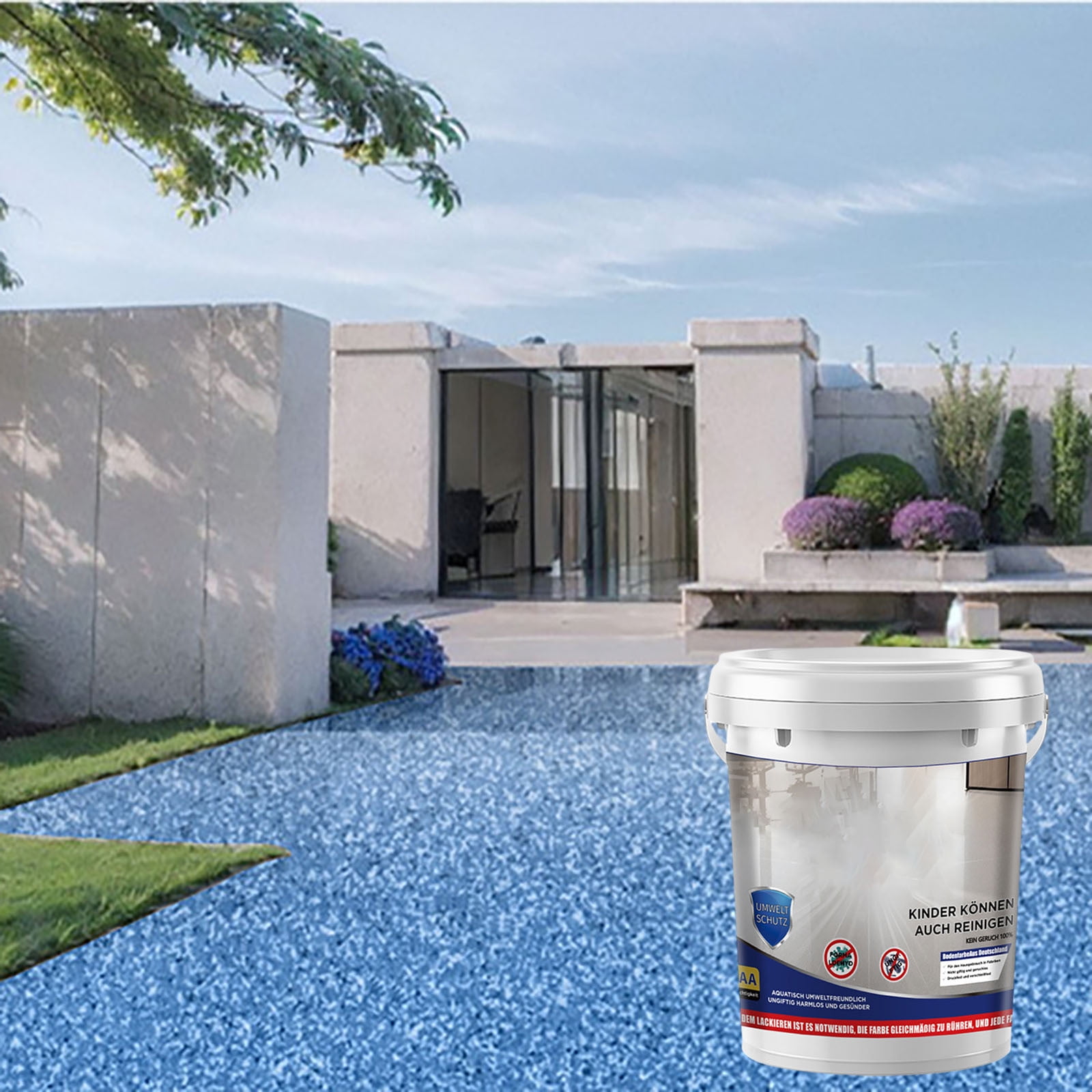 Epoxy Colored Sand Floor Paint 5 Gallon, Louis Forest Epoxy Floor Paint ...