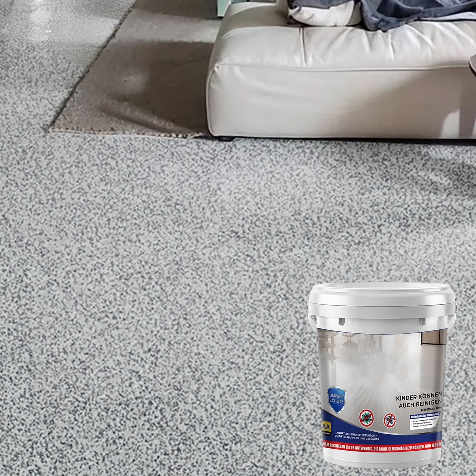 Epoxy Colored Sand Floor Paint 5 Gallon, Louis Forest Epoxy Floor Paint ...