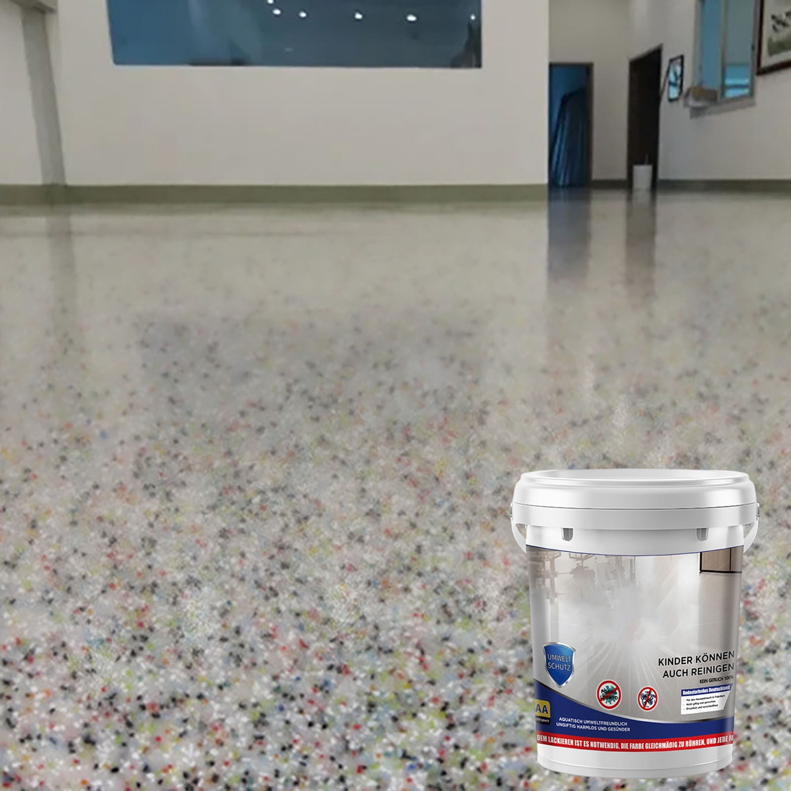 Epoxy Colored Sand Floor Paint Epoxy Colored Sand Self Leveling Coating ...