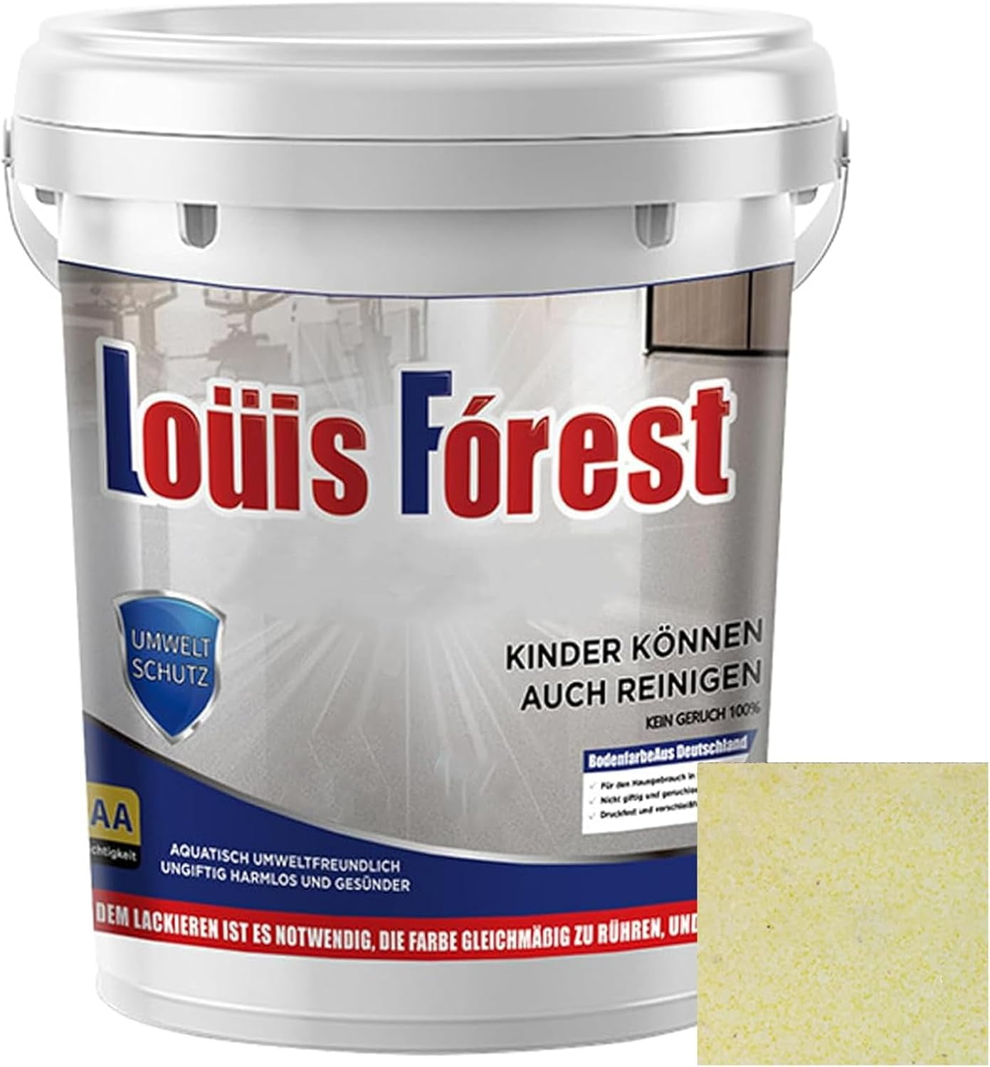 Epoxy Colored Sand Floor Paint, Louis Forest Epoxy Floor Paint, Epoxy ...