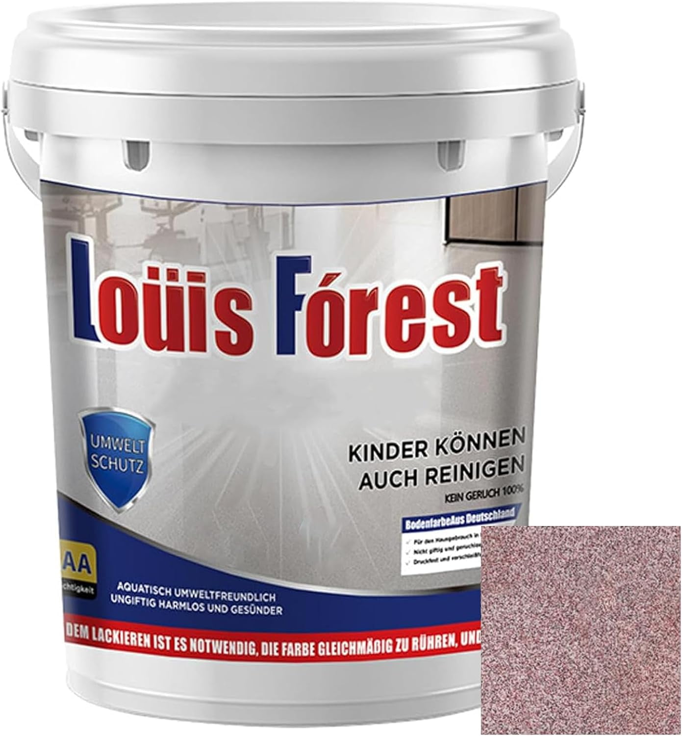 Epoxy Colored Sand Floor Paint, Louis Forest Epoxy Floor Paint, Epoxy ...