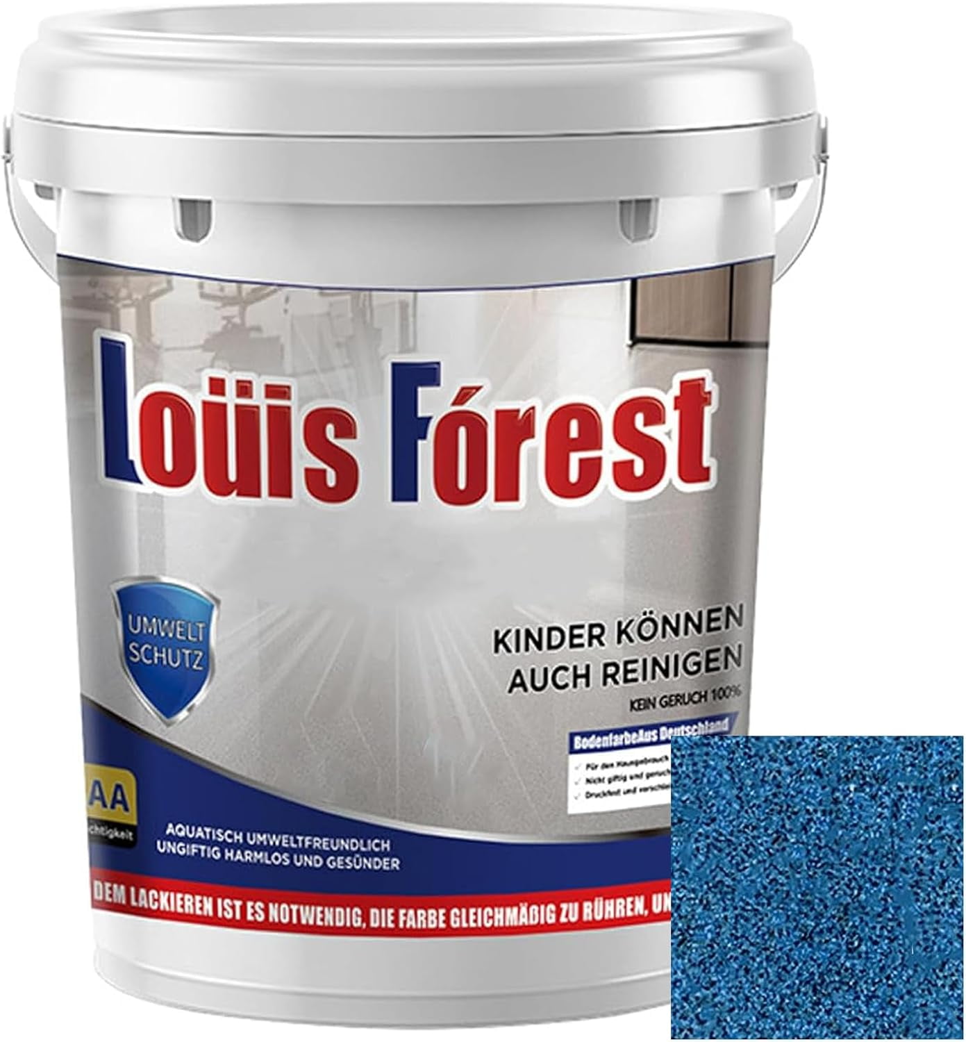 Epoxy Colored Sand Floor Paint, Louis Forest Epoxy Floor Paint, Epoxy ...