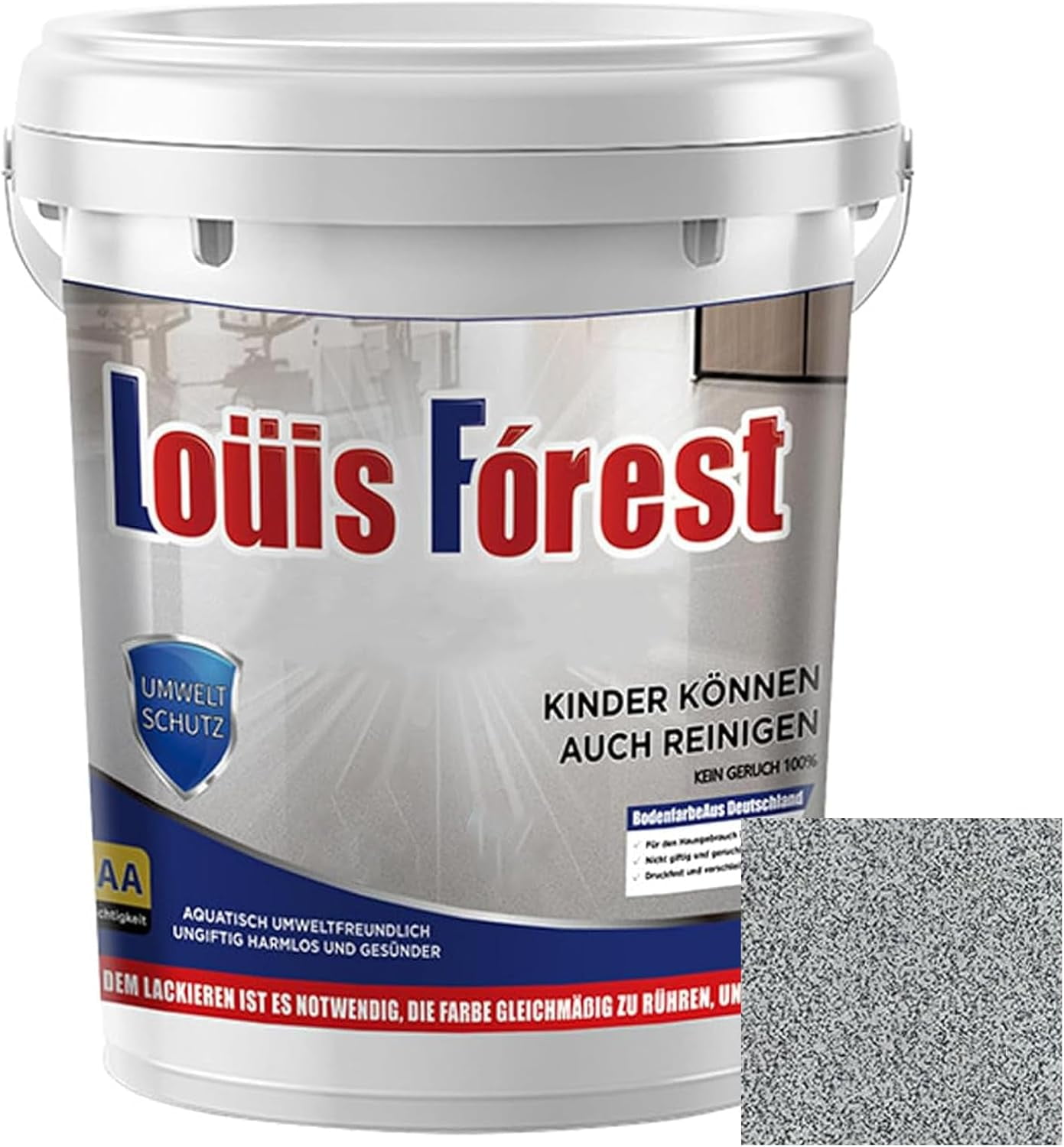 Epoxy Colored Sand Floor Paint, Louis Forest Epoxy Floor Paint, Epoxy ...