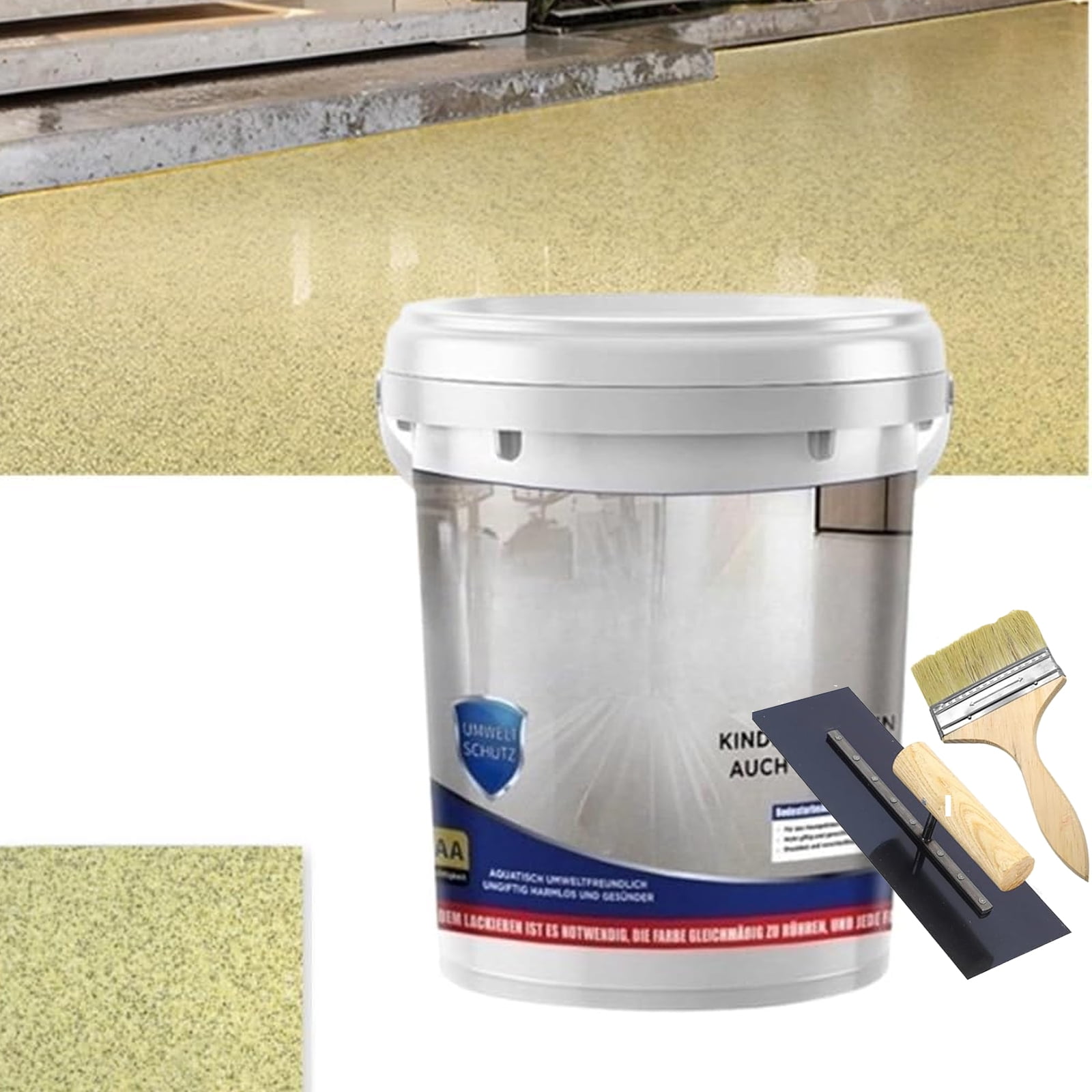 Epoxy Colored Sand Floor Paint, Louis Forest Epoxy Floor Paint, Epoxy Colored Sand Self Leveling ...