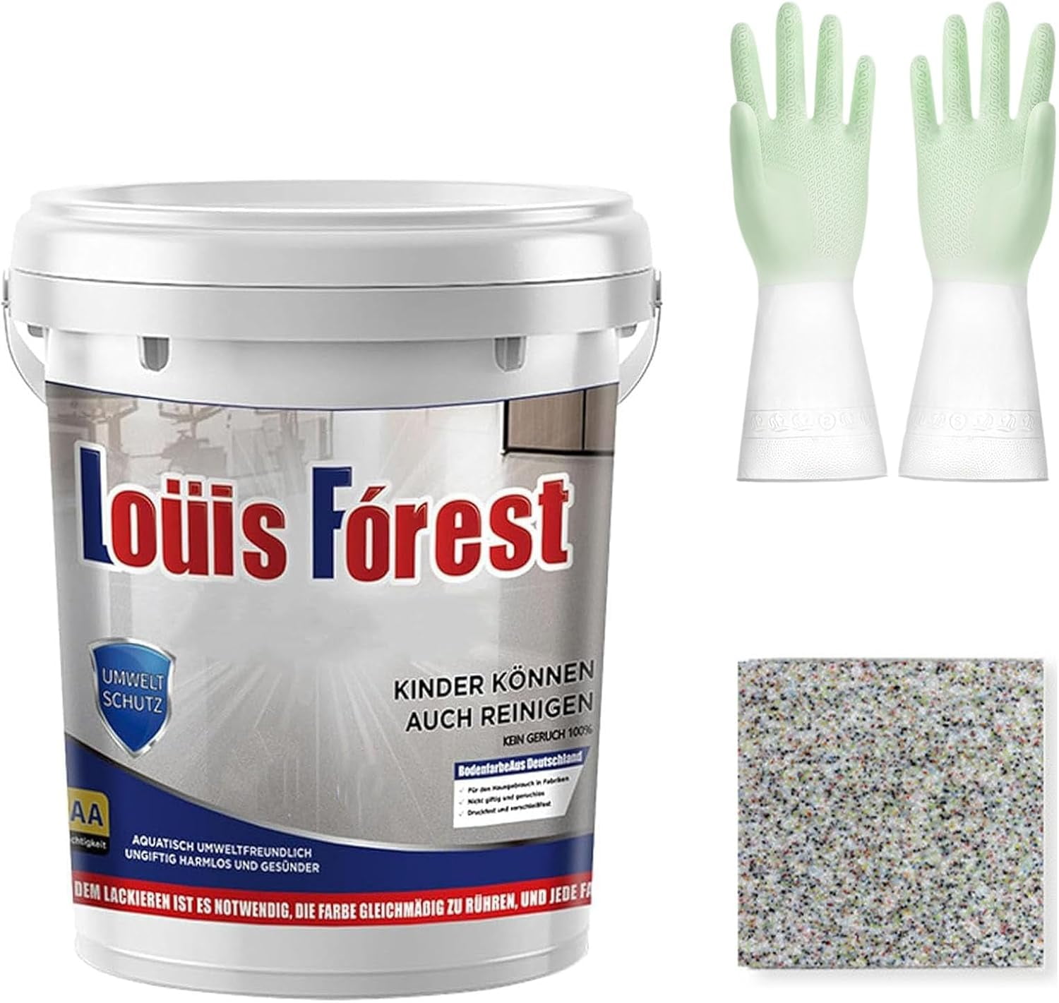 Epoxy Colored Sand Floor Paint, Louis Forest Epoxy Floor Paint For ...