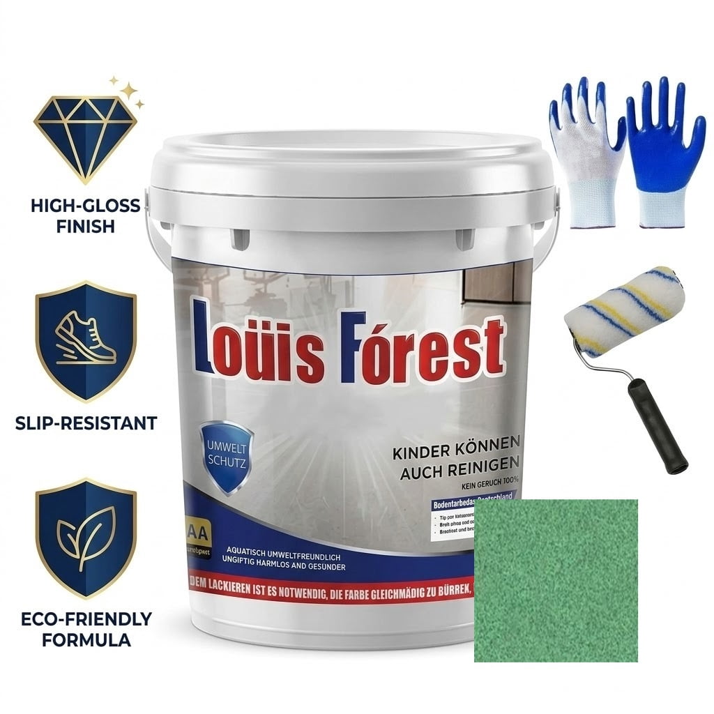 Epoxy Colored Sand Floor Paint, Louis Forest Epoxy Floor Paint, Louis ...