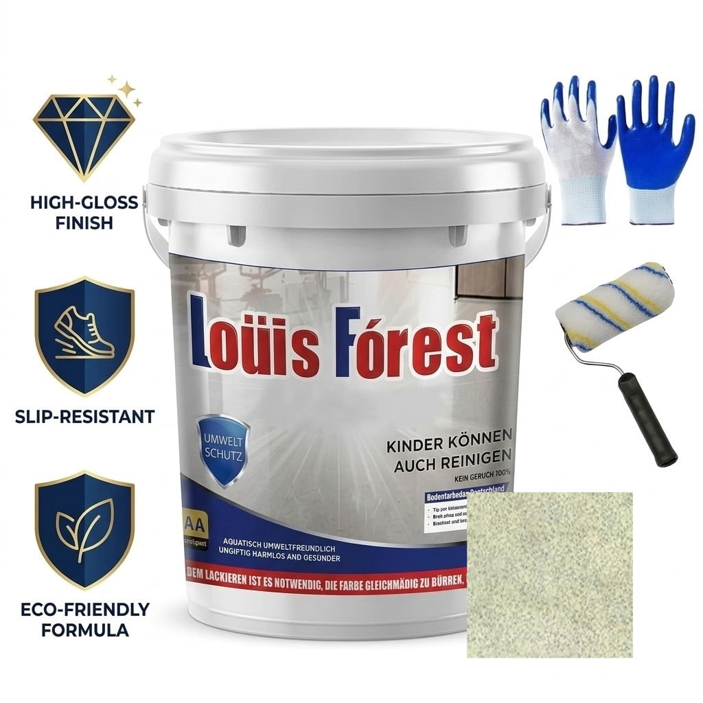 Epoxy Colored Sand Floor Paint, Louis Forest Epoxy Floor Paint, Louis ...