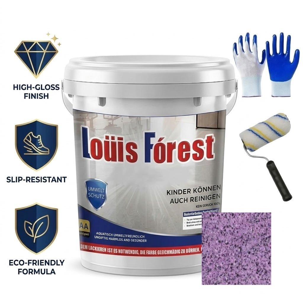 Epoxy Colored Sand Floor Paint, Louis Forest Epoxy Floor Paint, Louis ...