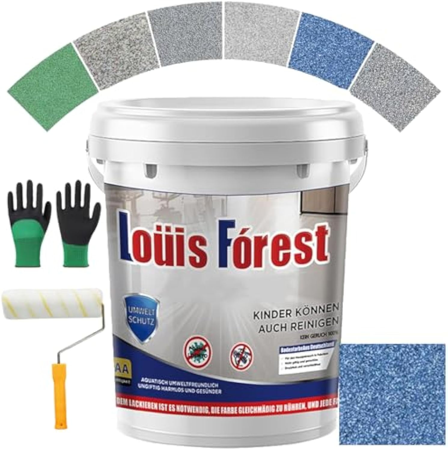 Epoxy Colored Sand Floor Paint, Louis Forest Epoxy Floor Paint, high ...