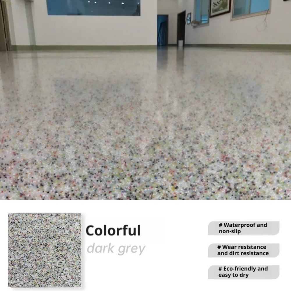 Epoxy Colored Sand Floor Paint: Waterproof, Non-Slip, Formaldehyde-Free ...