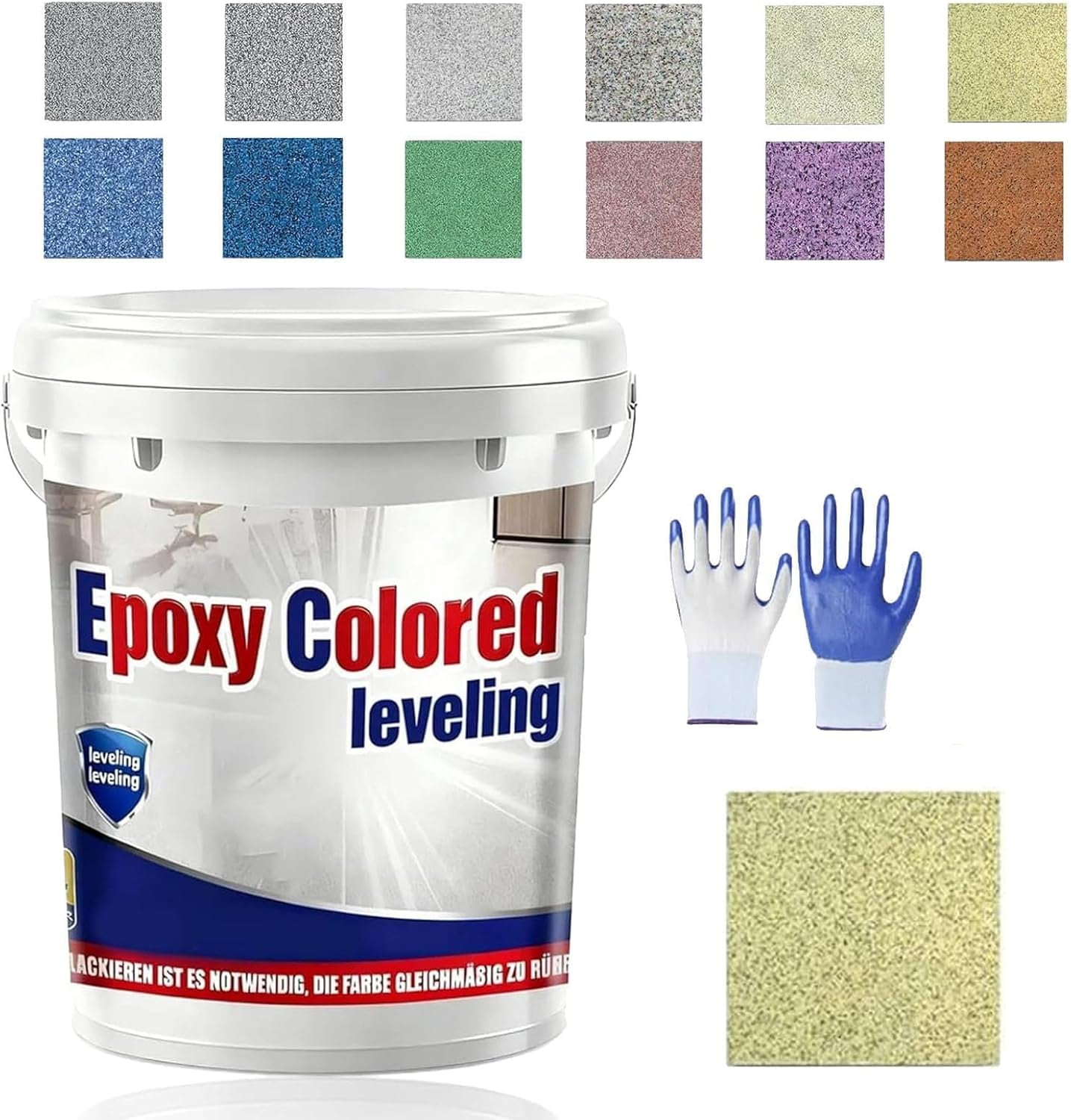 Epoxy Colored Sand Self Leveling Floor Paint, Epoxys Colored Sand Self ...
