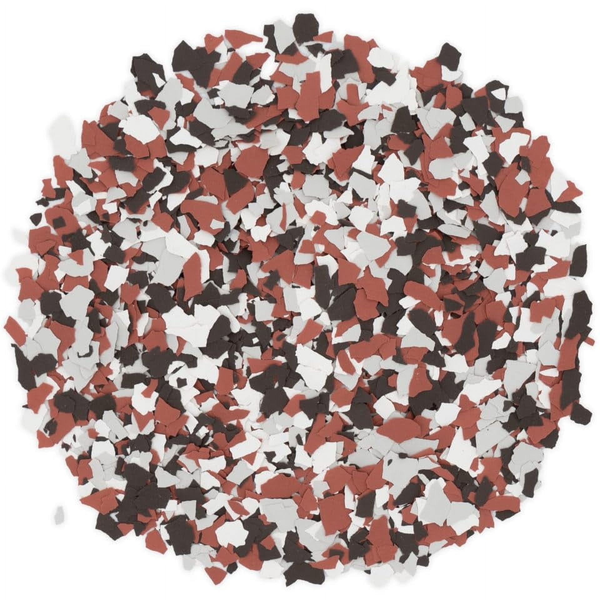 Epoxy Flakes 1/4" (1 Pound) - Epoxy Floor Flakes/Garage Floor Flakes ...