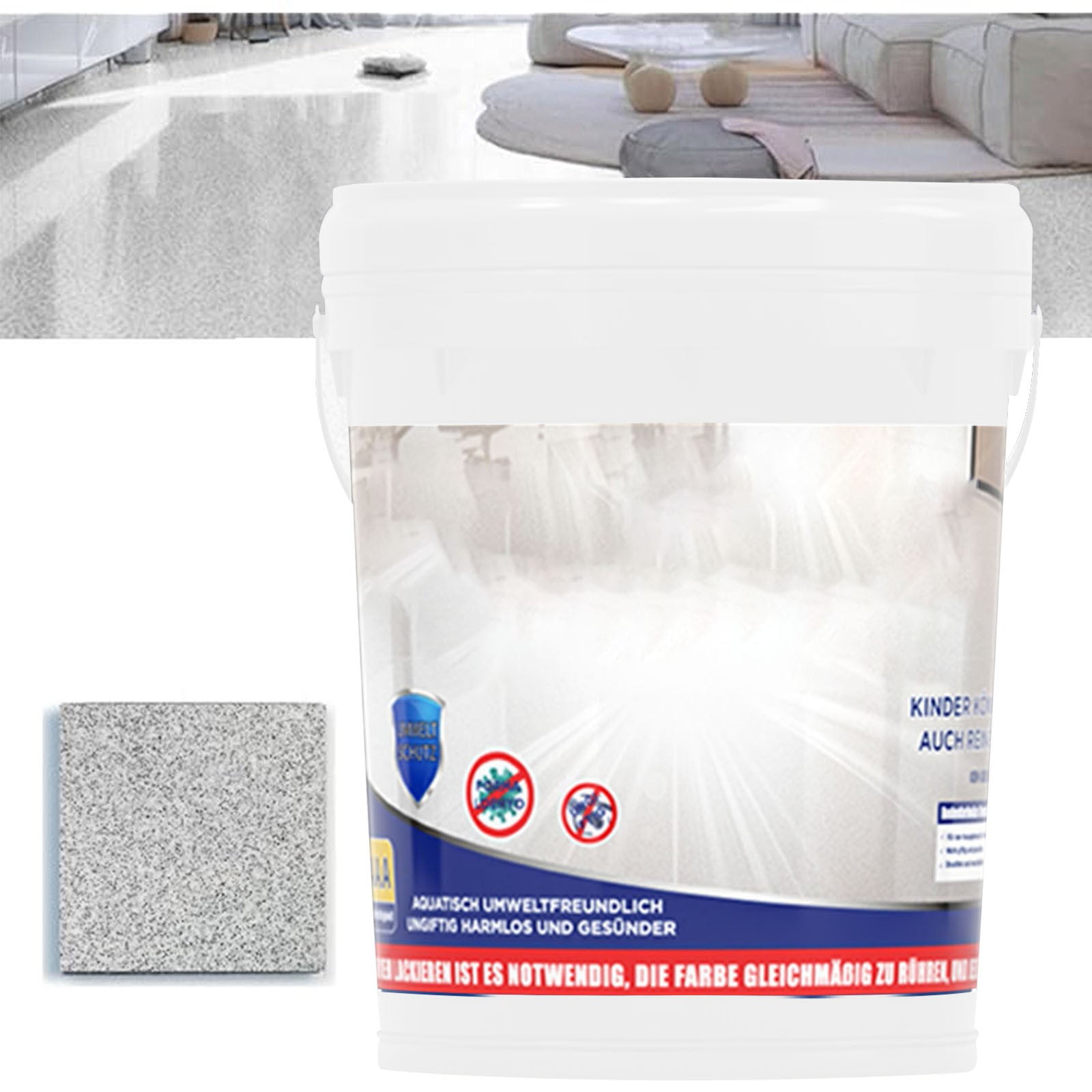 Epoxy Floor Coating, High Gloss Finish, Waterproof, Durable, Indoor ...