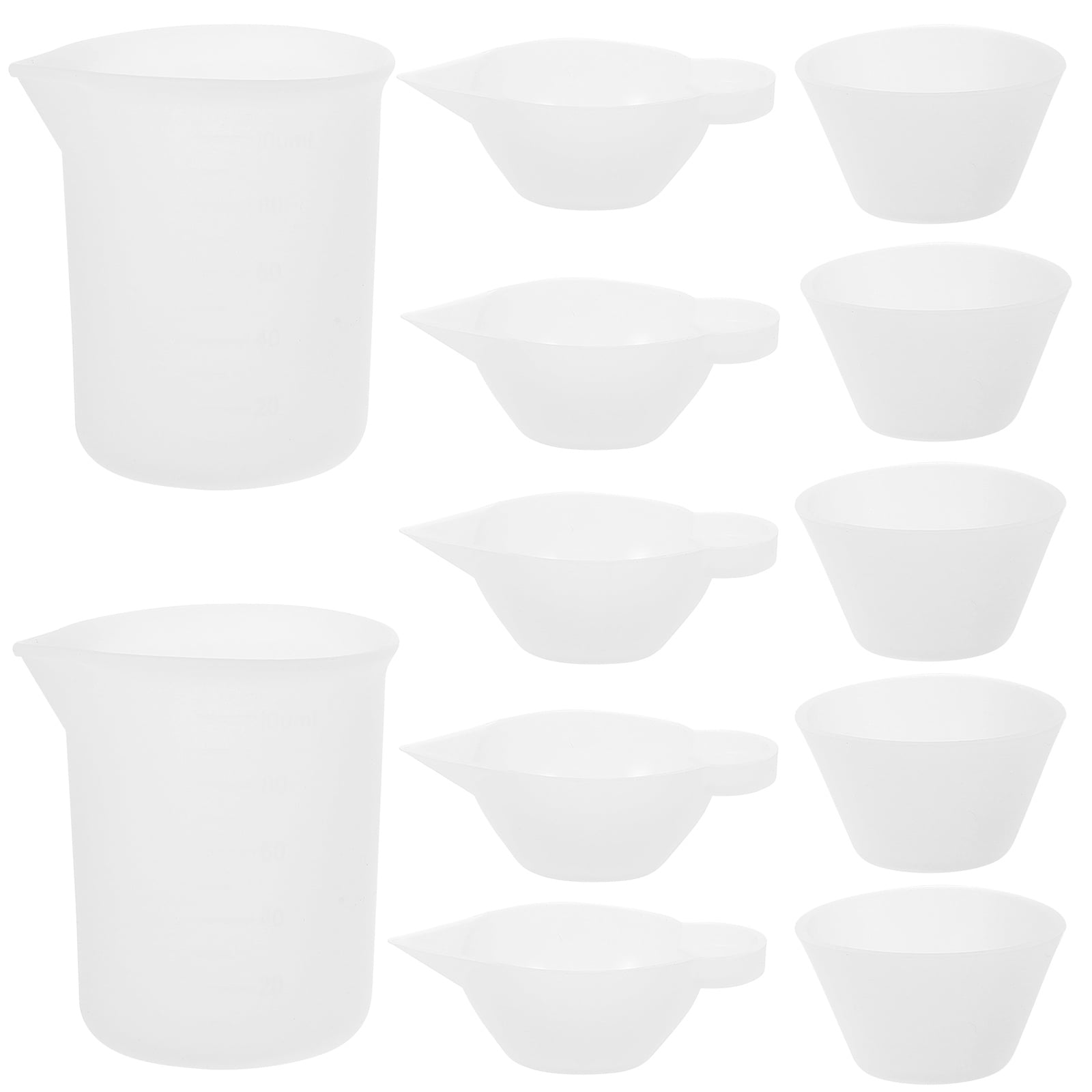 Epoxy Mixing Cup DIY Crafts Supply Bowl Paint Measuring Cups Dispenser ...