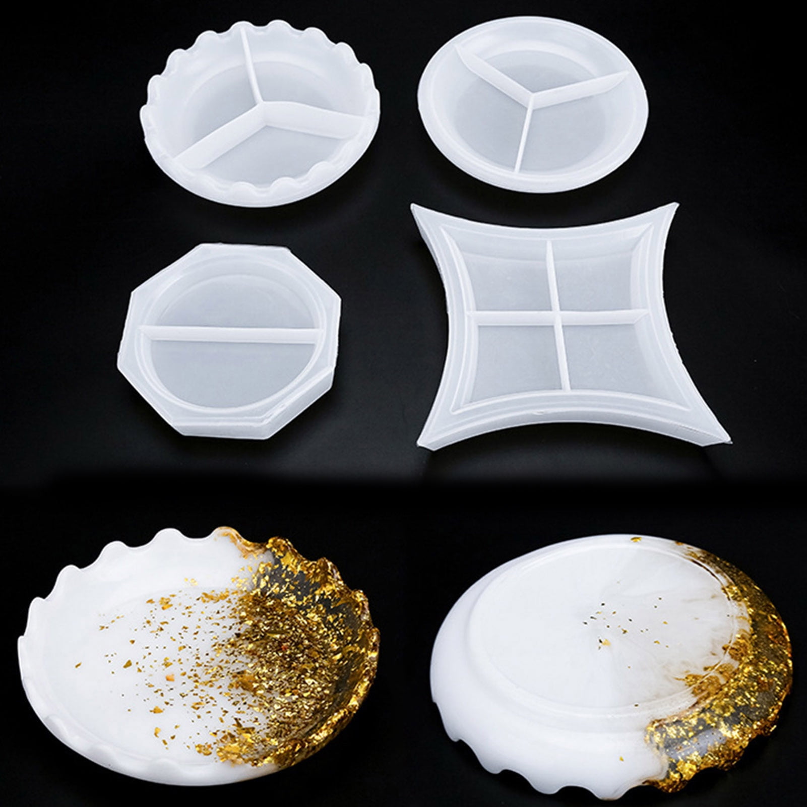 Epoxy Mold Irregular Shape Clear Texture Easy Demoulding Reusable ...