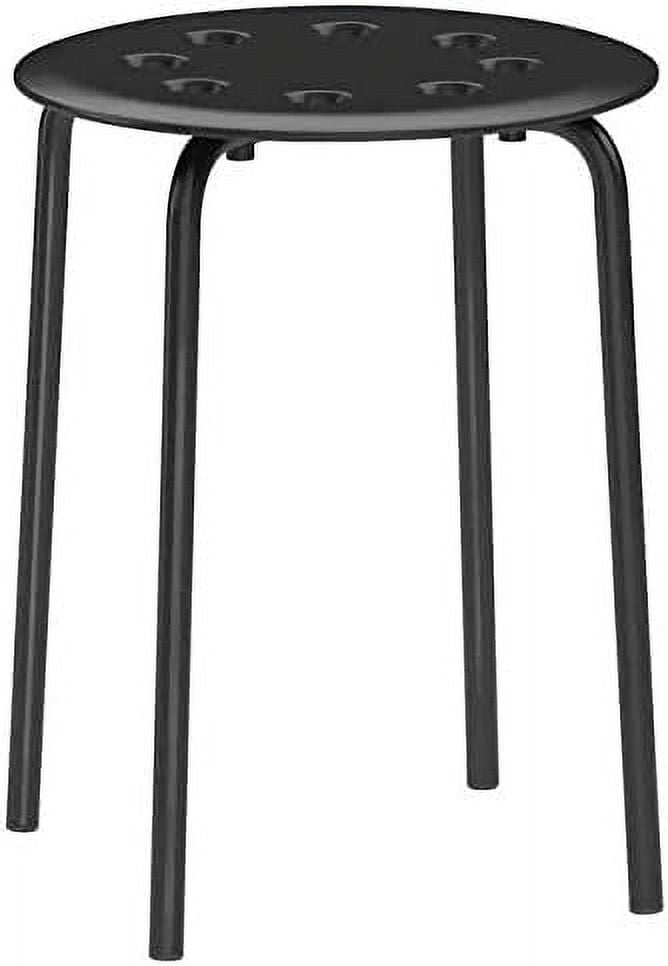 Epoxy Powder Coating Stool (Black), Set of 1 - Walmart.com