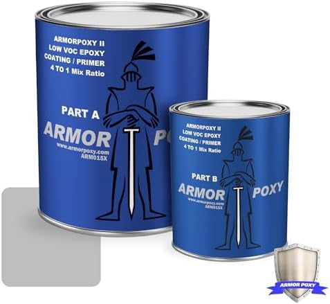 Epoxy Primer Low VOC- 2-Part Water-Based House Primer for Concrete ...