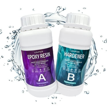 East Coast Resin Epoxy 64 Oz Kit with Hardener for Super Gloss Coating ...