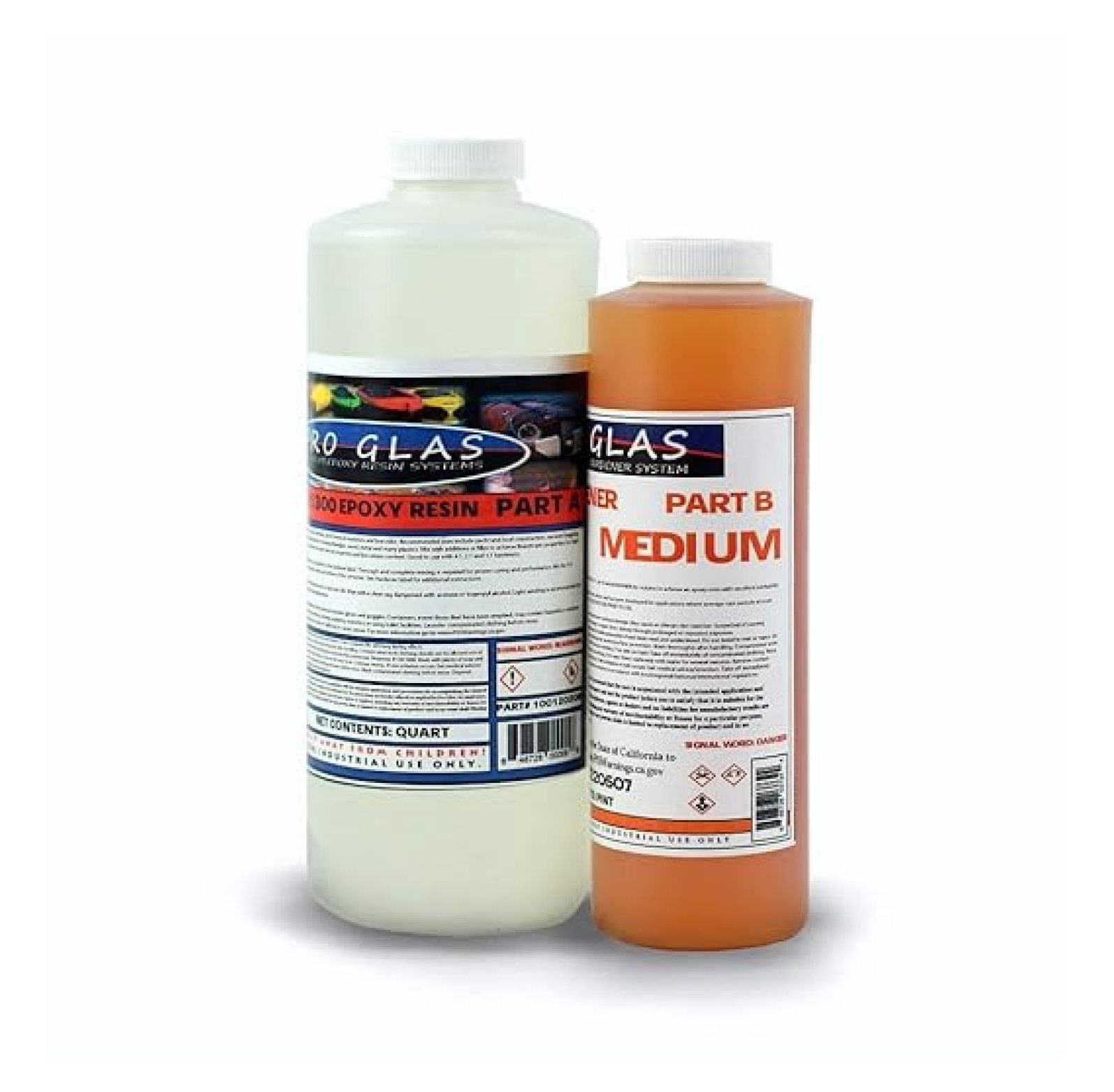 Epoxy Resin Kit 2:1 - UV Resistant, High Strength for Fiberglass ...
