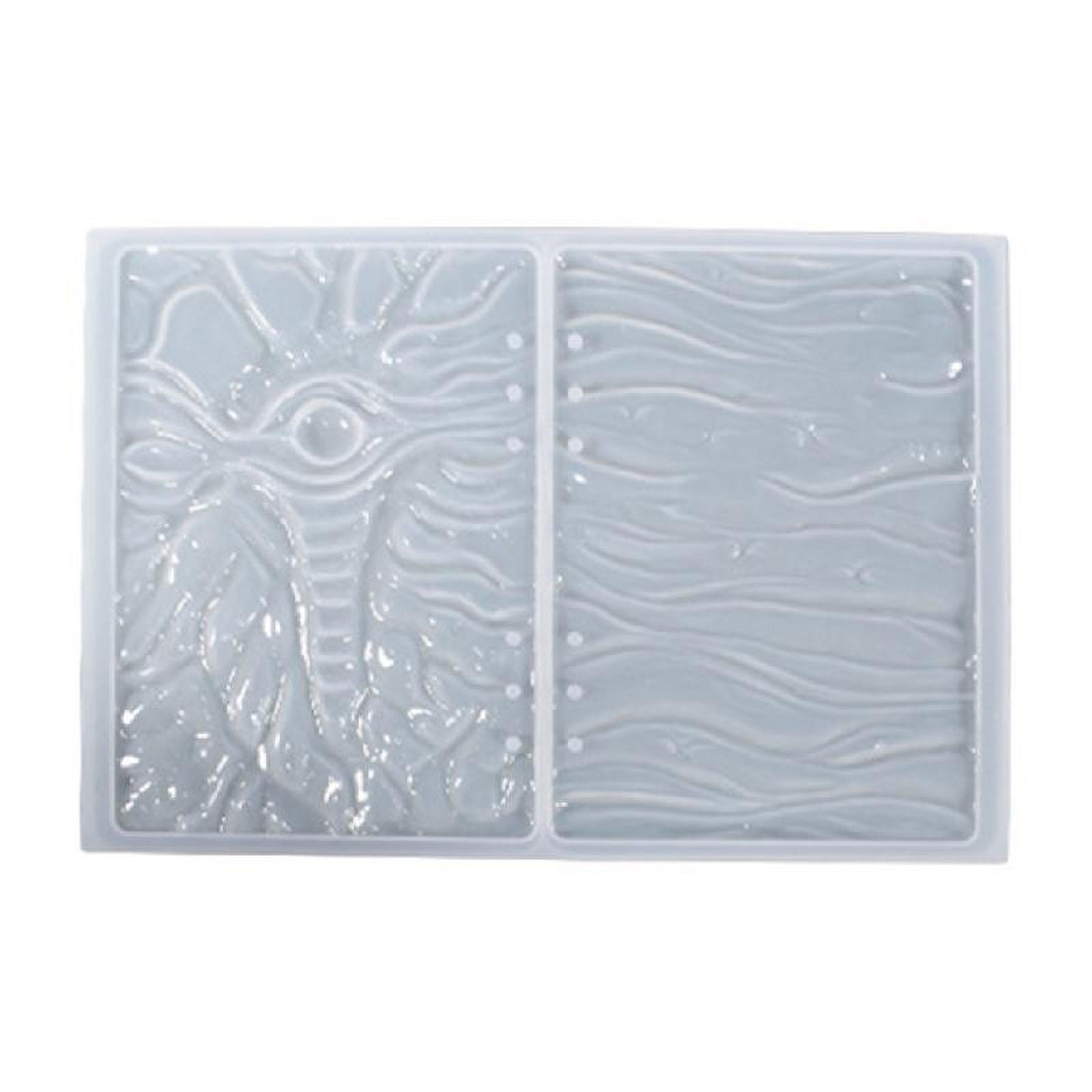 Epoxy Resin Notebook Mold 3D Embossed Notebook Leather for Case ...