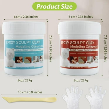 8oz Translucent Sculpey III Oven-Bake Clay - Non-toxic Clay for ...