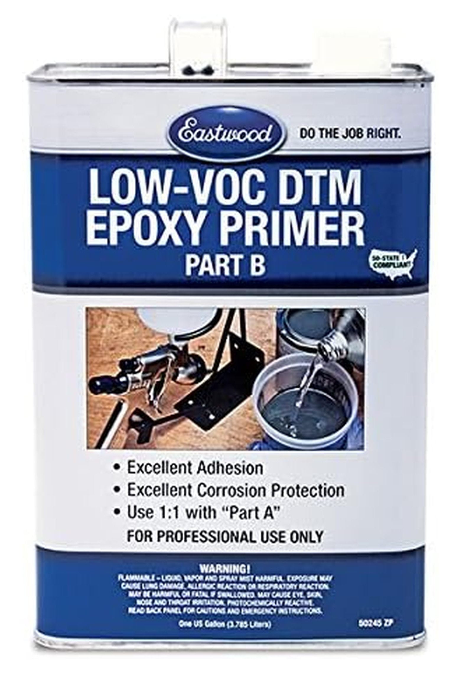 Epoxy Steel Aluminum Fiberglass Primer and Sealer Catalyst Gallon 1:1 ...
