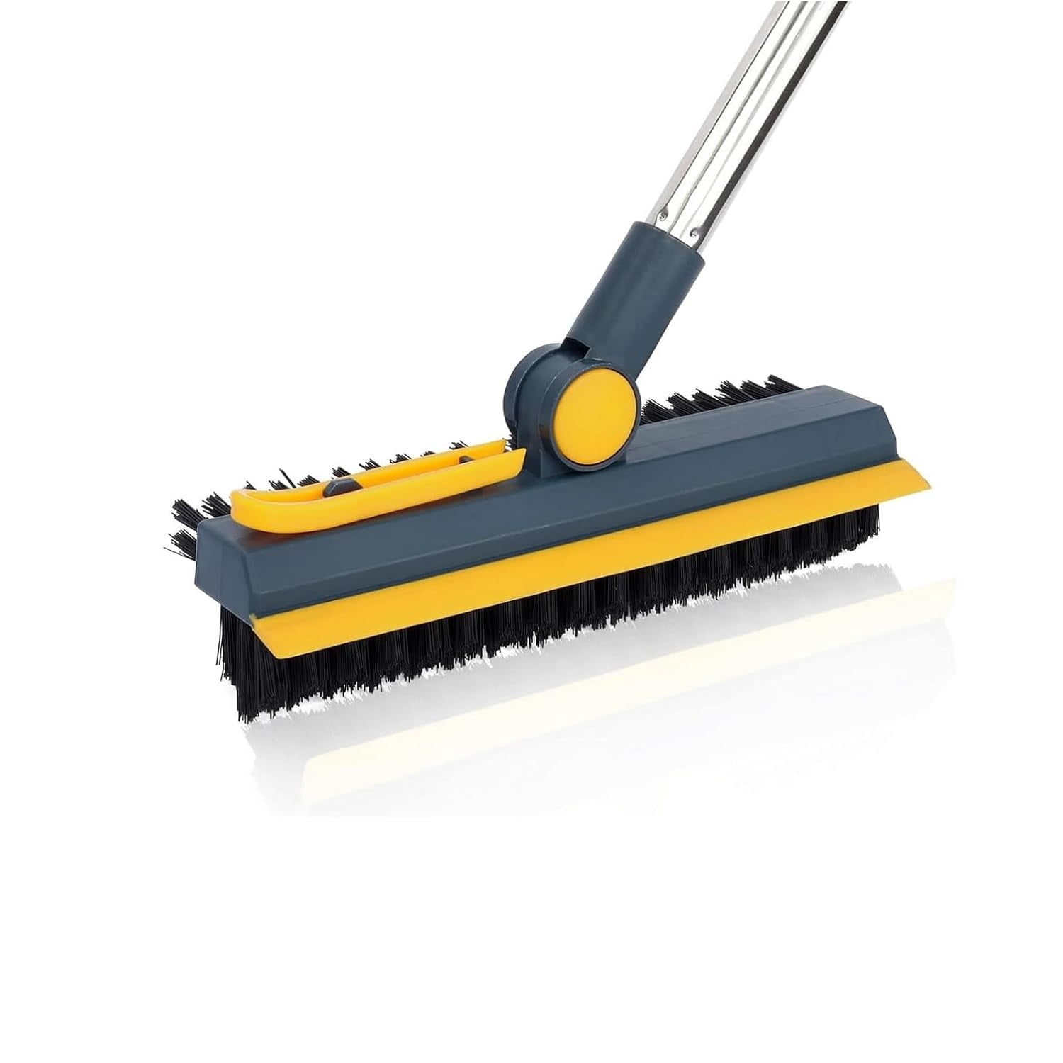 Epsilon Upgraded 3 in 1 Bathroom Cleaning Brush with Wiper Tile Cleaner ...