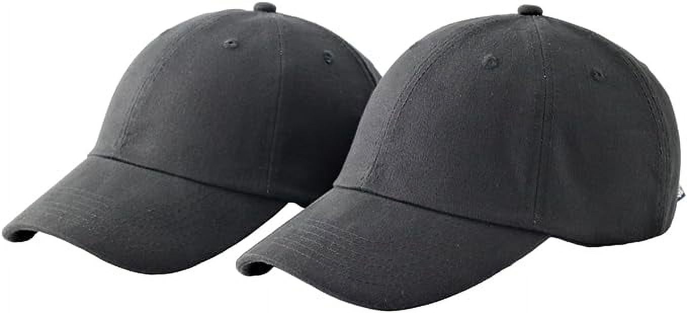 BDU Inspired Low Profile Short Bill Adjustable Cap Hat, One Size Black ...